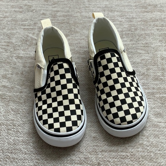 Vans | Shoes | Toddler Vans Black And White Check | Poshmark
